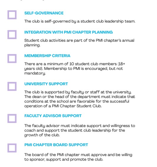 Chapter Students Club - Project Management Institute Chennai Chapter